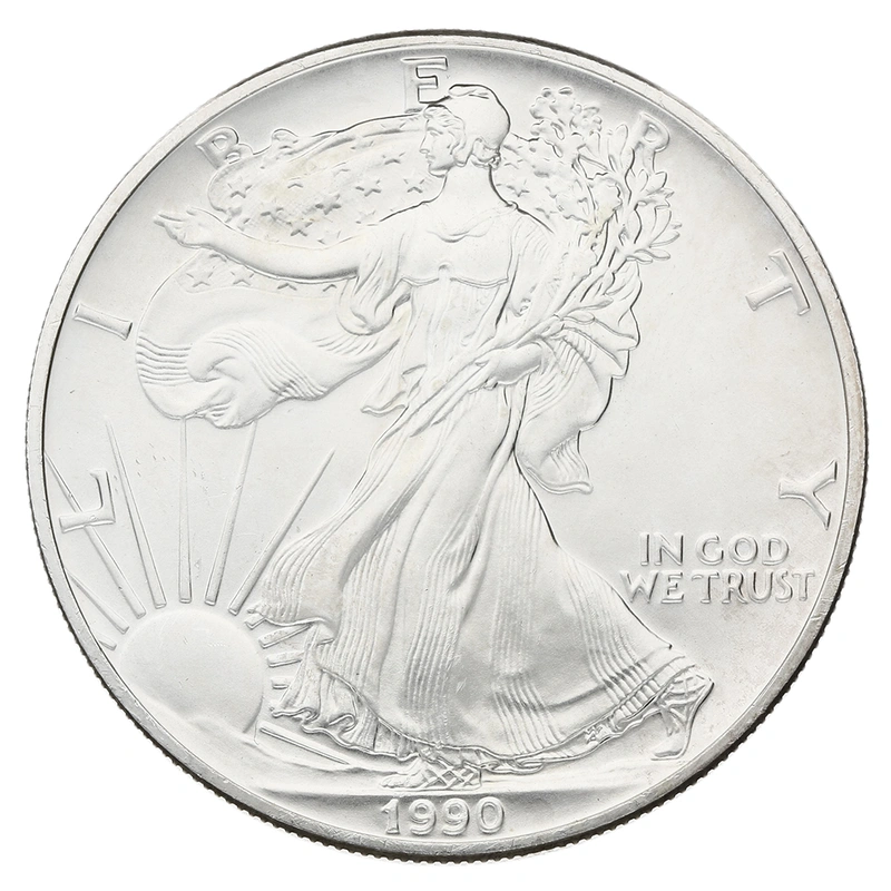1990 American Silver Eagle Coin 1oz - From £111.60 | BullionByPost