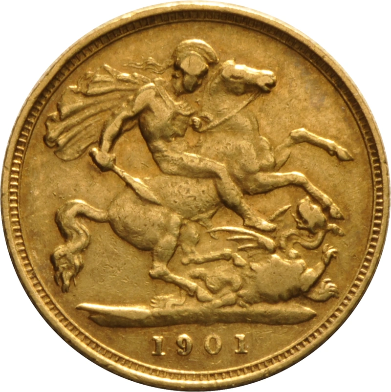 1901 Gold Half Sovereign Queen Victoria - From £491.10 | BullionByPost