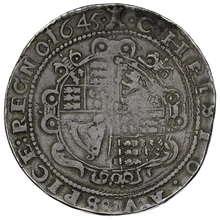 1645 Silver Crown Coin Charles I Exeter Mint Castle - From £1,237 ...