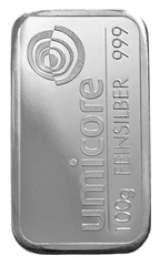 100 Gram Silver Bars | Buy 100g Silver Bullion Bars