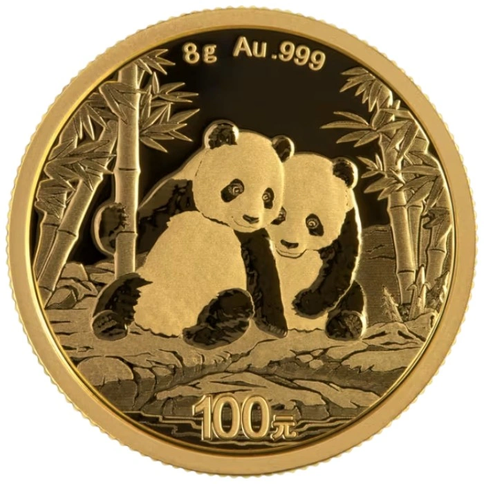 2026 8g Chinese Panda Gold Coin - From £1,013 | BullionByPost