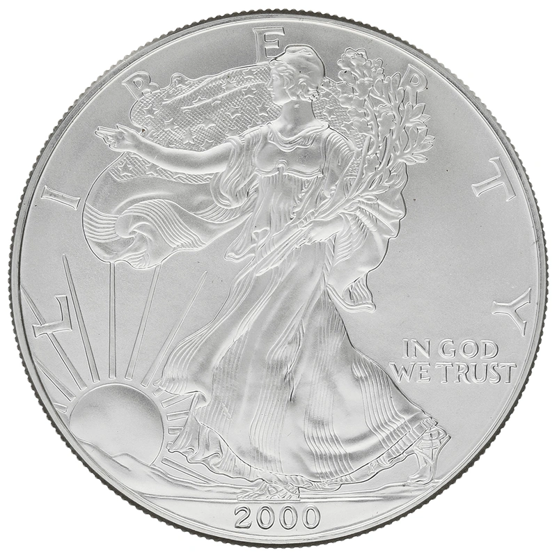 2000 American Silver Eagle Coin 1oz - From £110.10 | BullionByPost