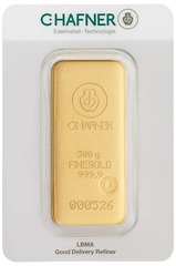 500 Gram Gold Bars | Buy 500g Gold Bullion Bars