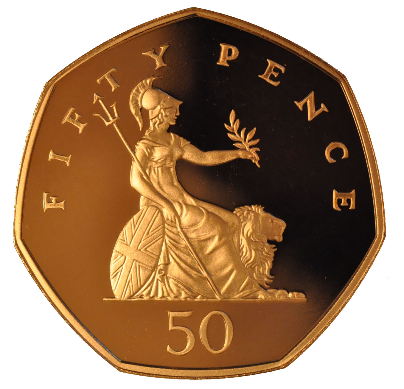 50p Gold Coins | Buy Gold Fifty Pence Pieces at BullionByPost - From £521