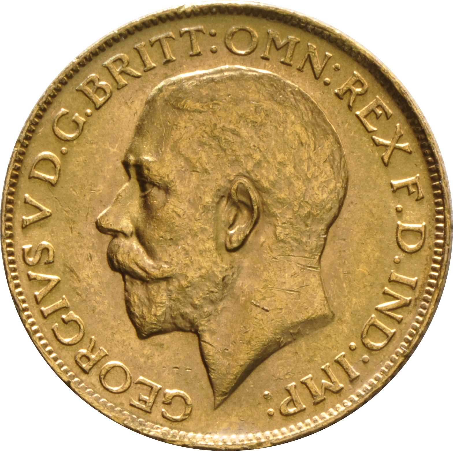 1917 Gold Sovereign - King George V - C - £406