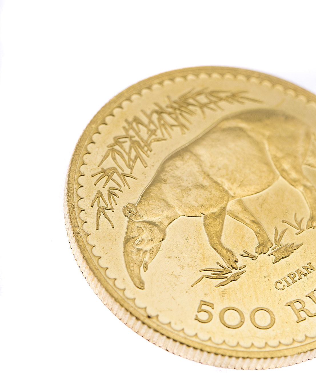 Malaysian 1976 500 Ringgit Tapir Gold Coin - £1,828