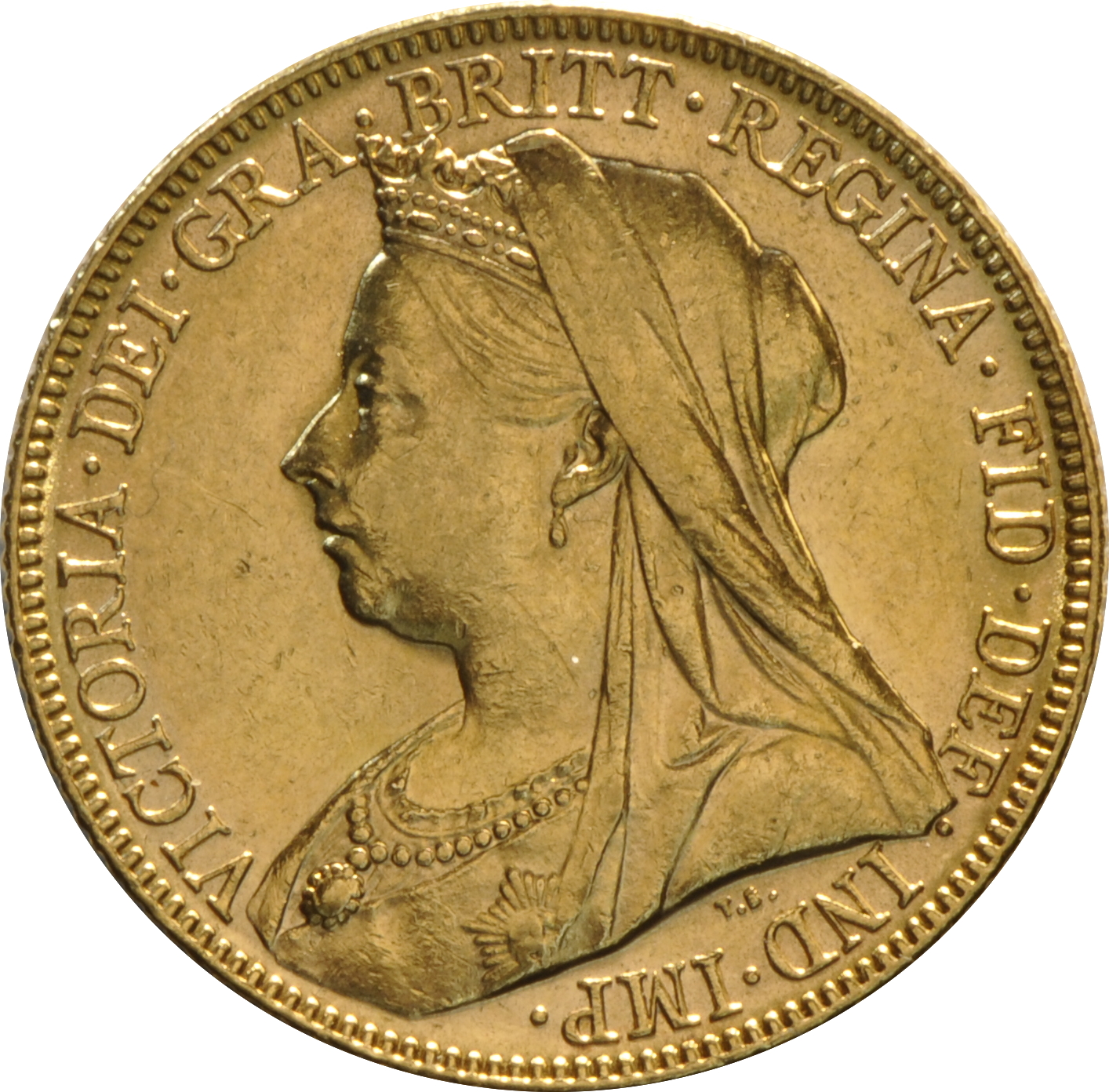 1898 Gold Sovereign - Victoria Old Head - M - £301