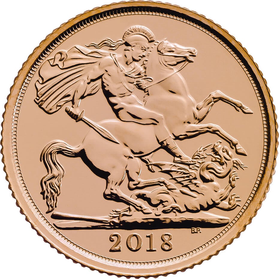 Buy 2018 Half Sovereign - From £122