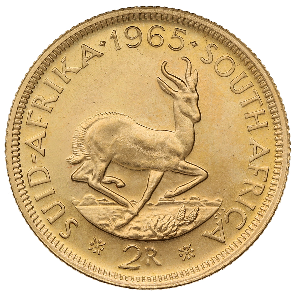 1965 2R 2 Rand coin South Africa - £364.90