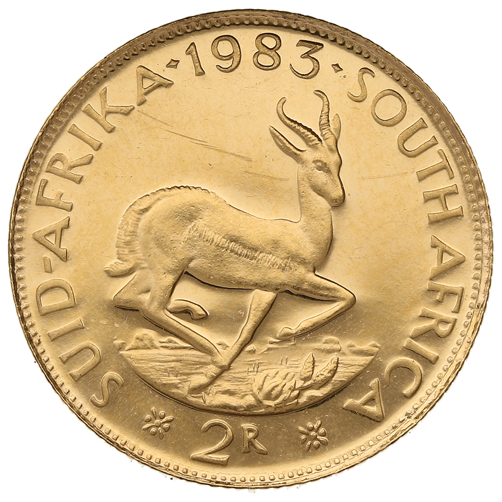 1983 2R 2 Rand Coin South Africa 353 70 1983 2R 2 Rand Coin South Africa 353 70